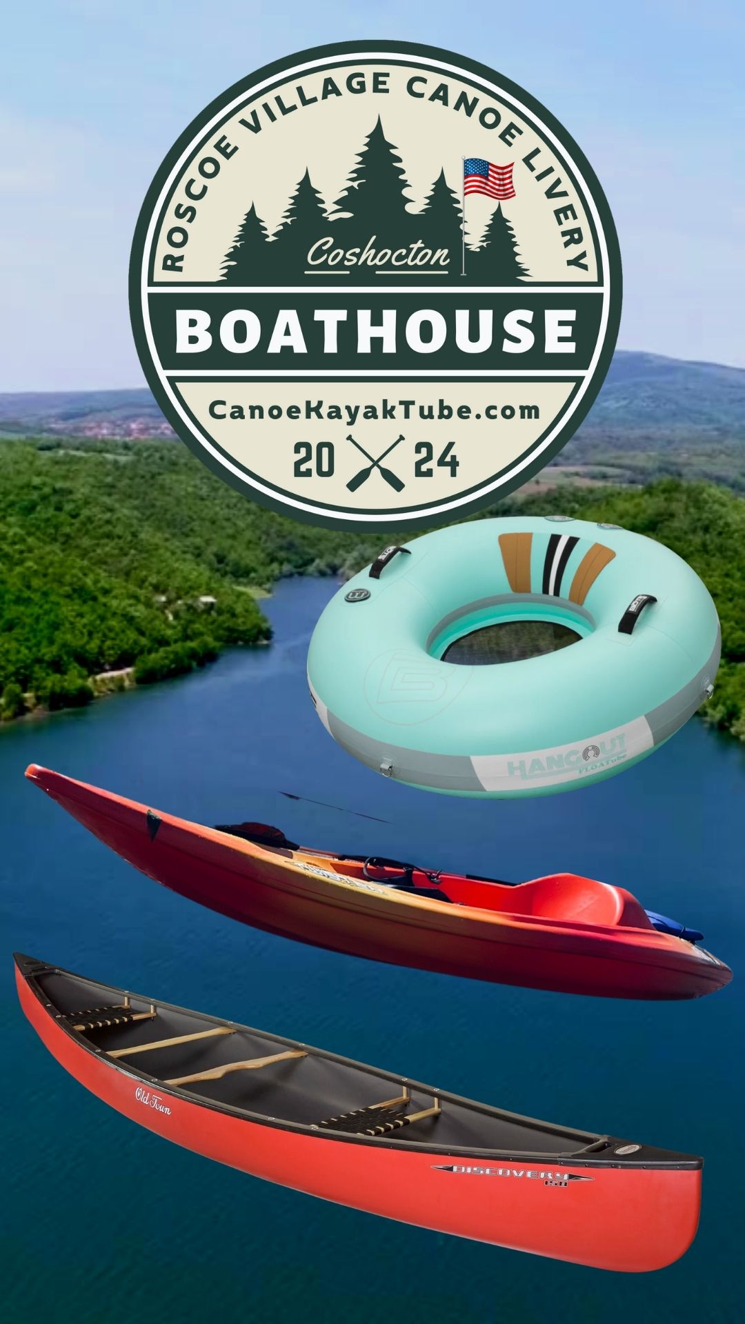 Canoe, Kayak, & Tube Rentals in Coshocton, Ohio | Roscoe Village Canoe ...